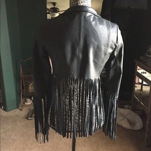 Topshop | Jackets & Coats | Leather Topshop Jacket | Poshmark